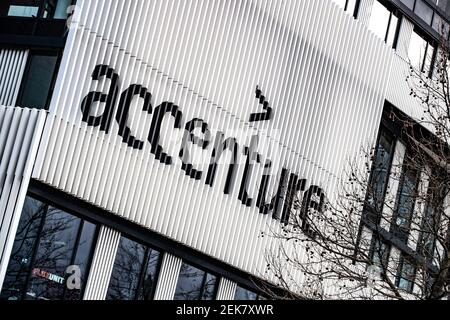 Der Standort des globalen Unternehmensberaters Accenture, welches vor ...