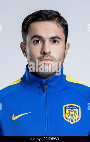Italian-Brazilian football player Eder is pictured after arriving at ...