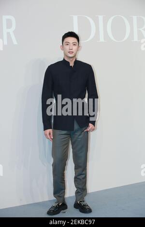 Chinese actor and model Huang Jingyu or Johnny Huang attends the ...