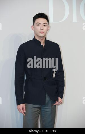Chinese actor and model Huang Jingyu or Johnny Huang attends the ...