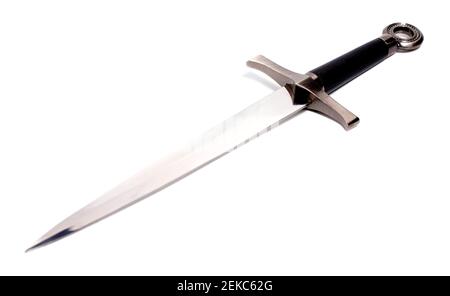 A light beam sword isolated on a white background Stock Photo - Alamy