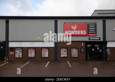 Howden Joinery branch Stock Photo - Alamy