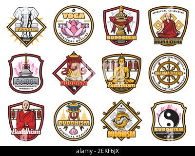 Dharma wheel in Buddhism religion concept. another name is Dhamma Chak ...