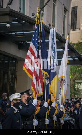 Father Mychal Judge 9/11 Walk of Remembrance Stock Photo - Alamy