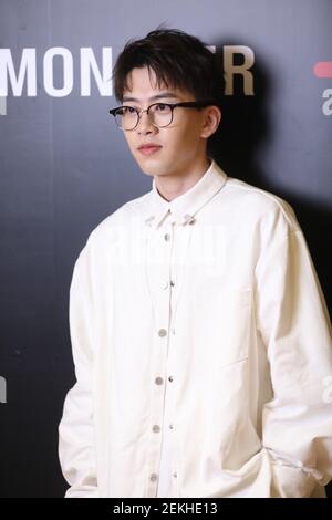 Chinese singer and Internet celebrity Fei Qiming smiles to customers ...