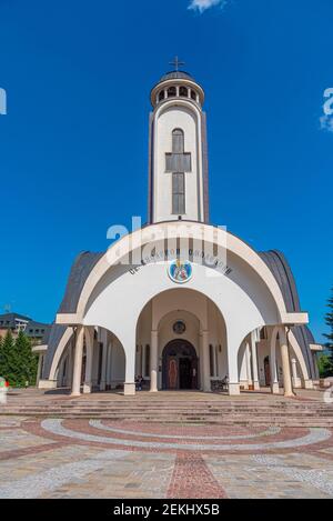 Church of Saint Vissarion Smolenski (Written in cyrillic) in Smolyan ...