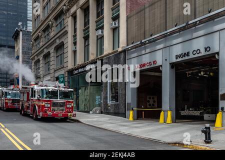 FDNY Ladder Co. 10, FDNY Engine Co. 10 House and 9/11 Tribute Center on ...