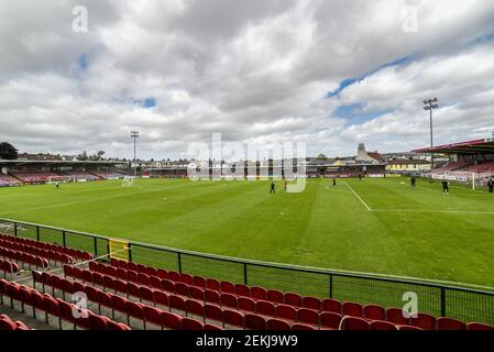 A general view of Turner's Cross Stadium during the SSE Airtricity ...