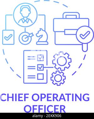 Chief operating officer concept icon Stock Vector Image & Art - Alamy
