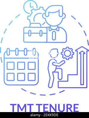 Tmt tenure concept icon Stock Vector Image & Art - Alamy