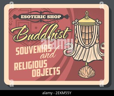 Buddhism religious symbol, Dhvaja flag. Buddhist Hinduism Dharma ...