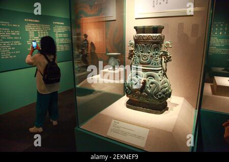 Exquisite Bronze Artifacts of Ancient China Stock Photo - Alamy