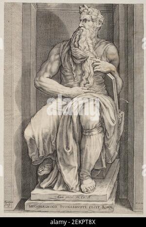 Moses Matham, Jacob 1571 - 1631, Buonarroti, Michelangelo 1475 - 1564 ...