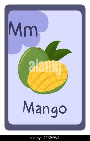 Alphabet flash cards for learning letters in kindergarten children ...