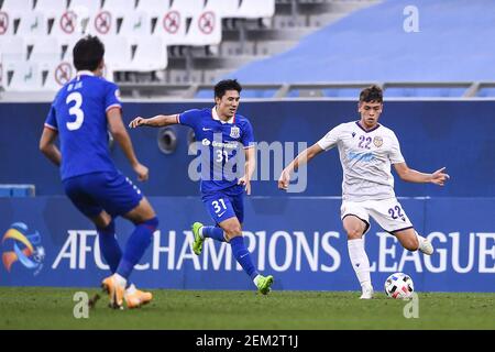 Australian professional footballer Joshua Rawlins of Perth Glory F.C ...