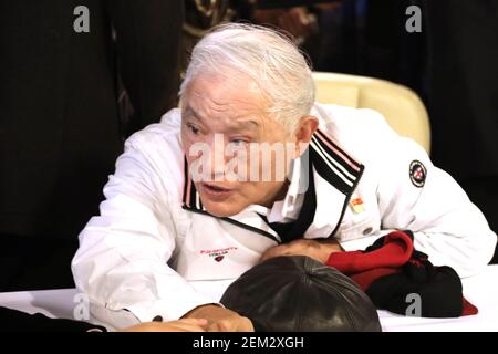 Chinese film actor Zhang Xuejing, whose stage name is Niu Ben, shows up ...