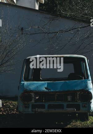 Old car in Maltakva park, Poti, Georgia Stock Photo - Alamy