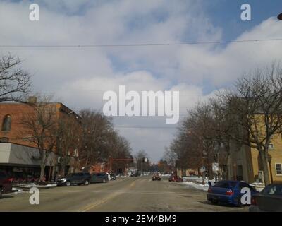 Dover, Ohio in Winter Stock Photo - Alamy