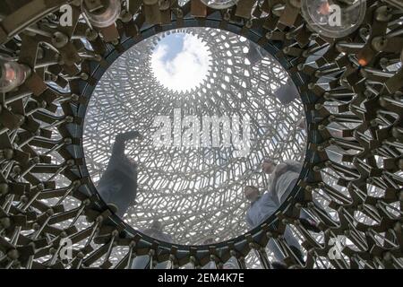 The Hive pavilion is unveiled at Kew Gardens, London. Designed by ...