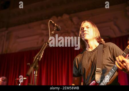 Rick Burch of Jimmy Eat World performs during Sonic Temple Art and ...