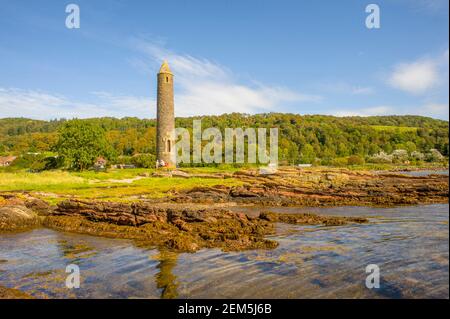 The Pencil at Largs. errected to commemorate the battle against the ...