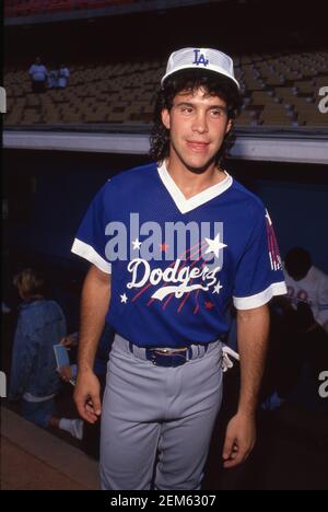 Night game at Dodger Stadium in Los Angeles, CA Stock Photo - Alamy