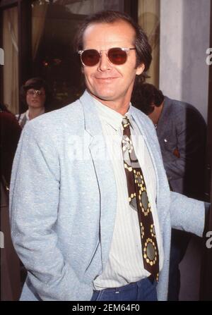 Jack Nicholson Circa 1981 Credit: Ralph Dominguez/MediaPunch Stock ...