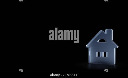 Chimney with blue background, 3d rendering. Computer digital drawing ...