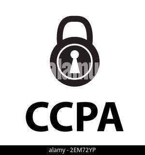 CCPA symbol icon illustration Stock Photo - Alamy