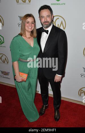 Pip Wells and Andy Thomas at the 30th Annual Producers Guild Awards ...