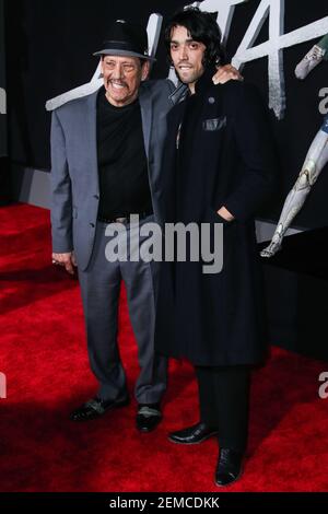 Danny Trejo and son Gilbert Trejo arrive at the LA Premiere of "Triple ...