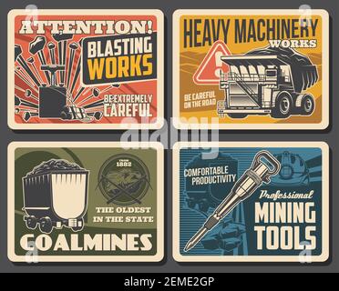 Underground Mining Trucks. Underground loader, excavator. Equipment for ...