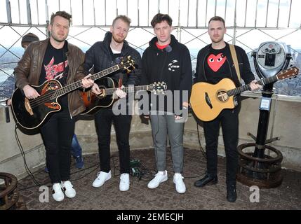 Irish band Picture This (L-R: Cliff Deane, Jimmy Rainsford, Ryan ...