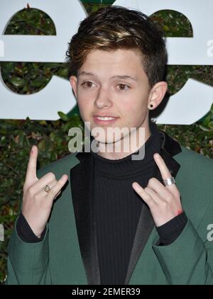 Jacob Sartorius arrives at a red carpet event for "The Loneliest Boy in ...