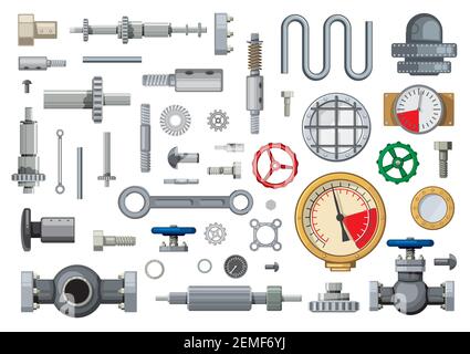Gate Valve Parts Stock Vector Image & Art - Alamy