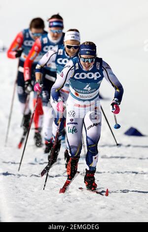Jonna Sundling of Sweden in action during semifinal heat of the women's ...
