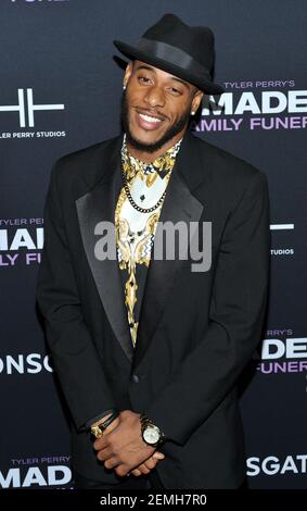 Actor Courtney Burrell attends the NY special screening of Tyler Perry ...