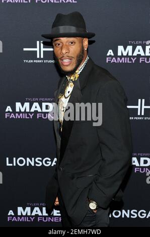 Actor Courtney Burrell attends the NY special screening of Tyler Perry ...