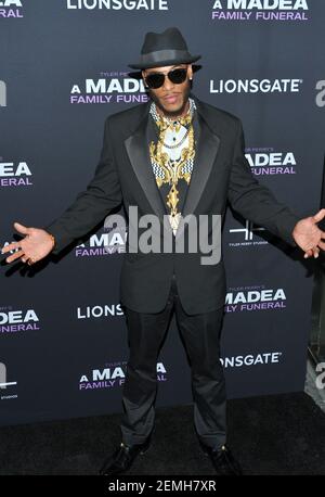 Actor Courtney Burrell attends the NY special screening of Tyler Perry ...