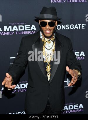 Actor Courtney Burrell attends the NY special screening of Tyler Perry ...