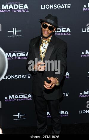 Actor Courtney Burrell attends the NY special screening of Tyler Perry ...