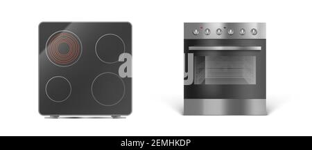 stove top view vector icon modern simple vector illustration Stock ...
