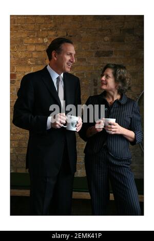 Howard Schultz (Starbucks) and Harriet Lamb (Fairtrade) on the ...