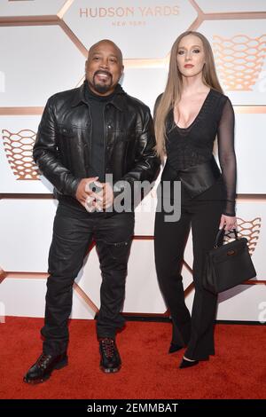 (L-R) Daymond John and Heather Taras attend the Hudson Yards Grand ...