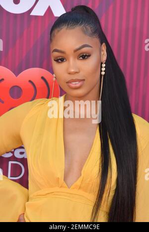 Teaira Walker at the 2019 iHeartRadio Music Awards held at Microsoft ...