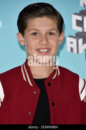 Jackson Dollinger at Nickelodeon's 2019 Kids' Choice Awards held at ...