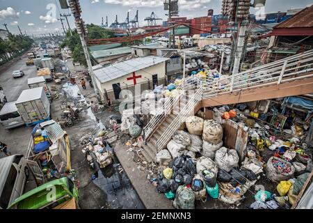 Tondo, slum, Manila, Philippines, bidonville Stock Photo - Alamy