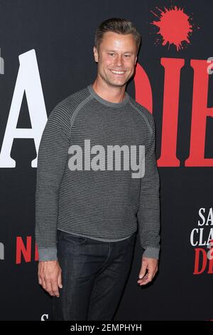 Eric Nenninger attending the premiere of Netflix's Santa Clarita Diet ...