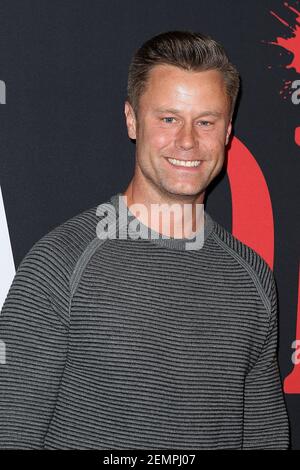 Eric Nenninger attending the premiere of Netflix's Santa Clarita Diet ...