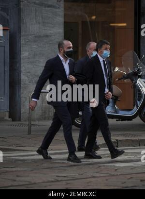 Matteo Renzi out and about in Milan Featuring: Matteo Renzi Where ...